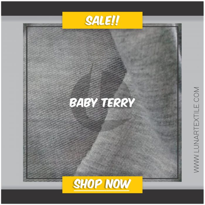Bahan Kain Konveksi Baby Terry - Lunar Textile Kain Indonesia