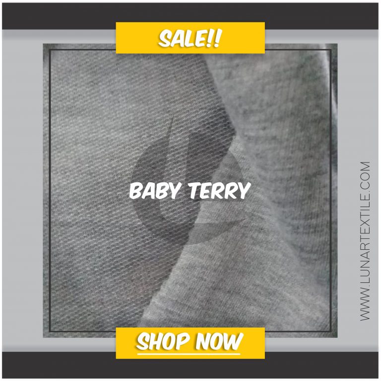 Bahan Kain Konveksi Baby Terry - Lunar Textile Kain Indonesia