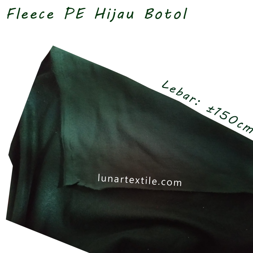 Hijau Botol - Lunar Textile Kain Indonesia