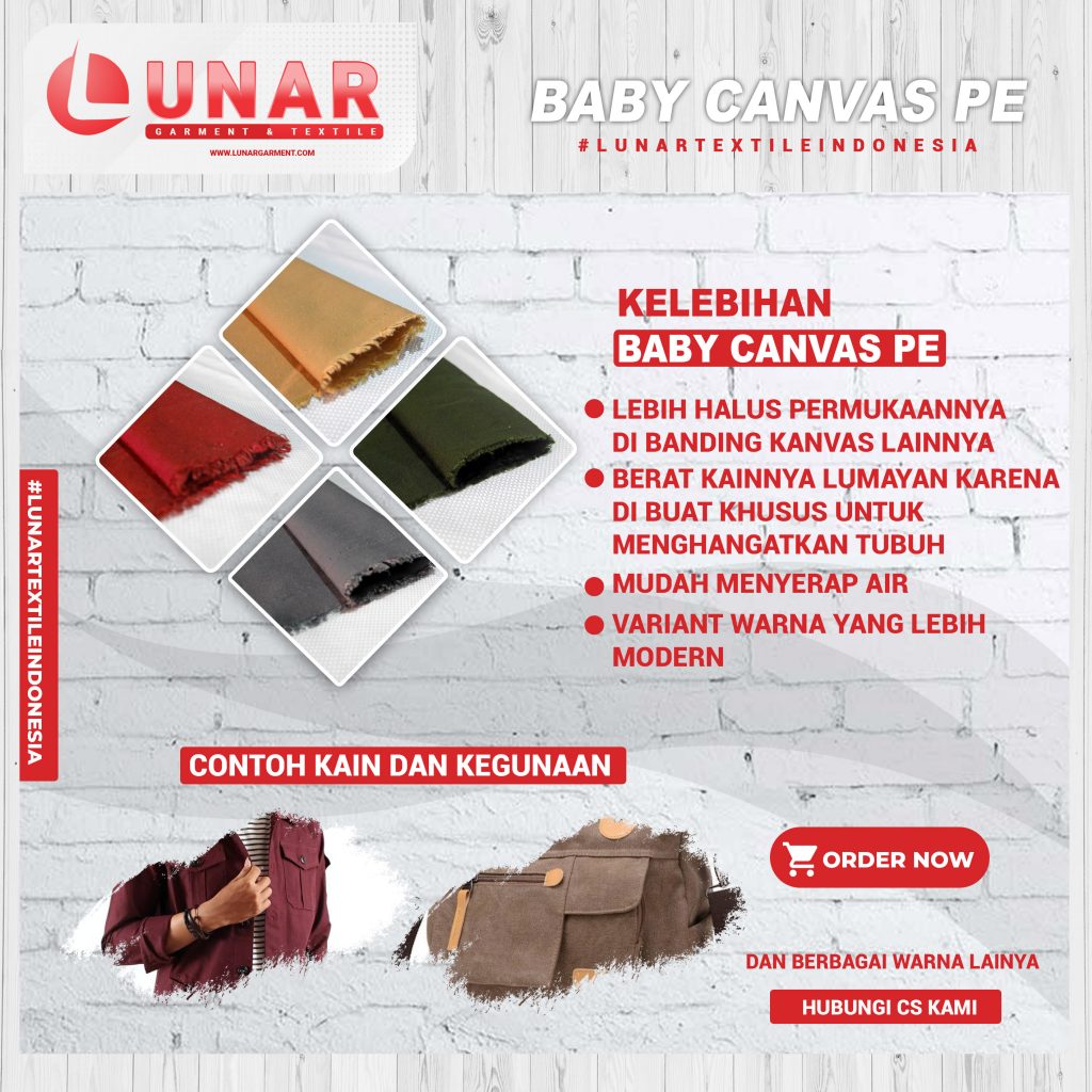 7 Jenis Kain Kanvas dan Cara Perawatanya yang Baik - Lunar Textile Kain ...