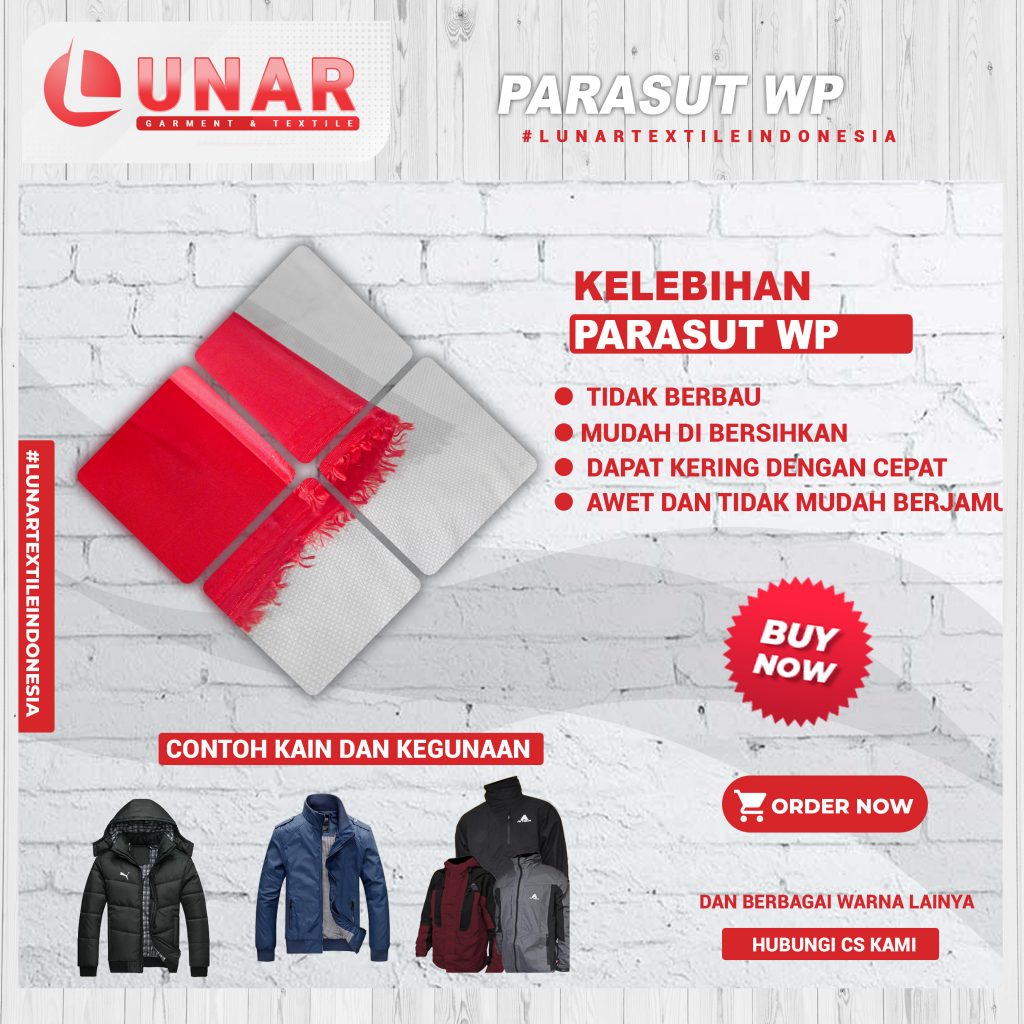 Jenis Jenis dari Kain Parasut - Lunar Textile Kain Indonesia