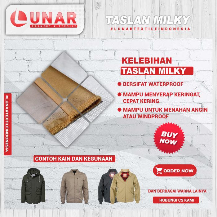 Perbedaan Kain Taslan dan Parasut - Lunar Textile Kain Indonesia