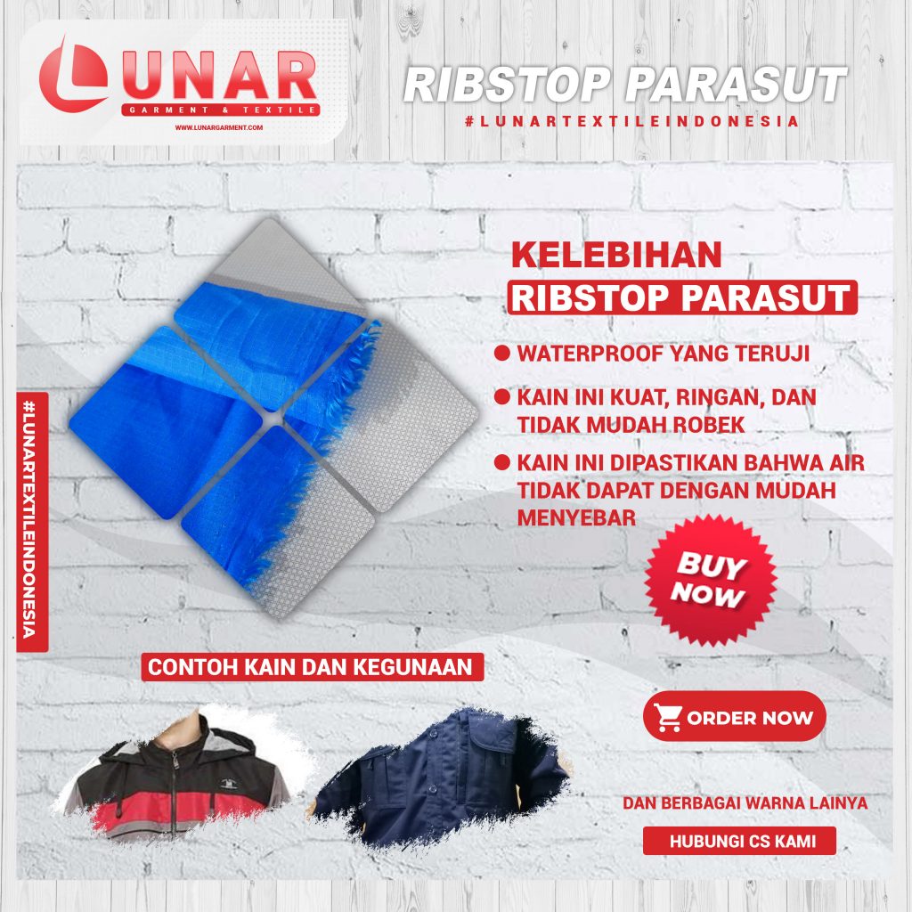 Jenis Jenis dari Kain Parasut - Lunar Textile Kain Indonesia